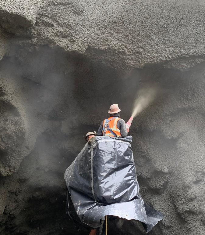 Shotcrete Installation and Repair | LRL Construction