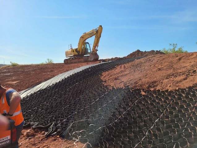 Rattlesnake Gap Slope Erosion Remediation - LRL Construction