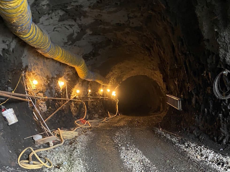 Mitchell Point - Tunnel Work - LRL Construction